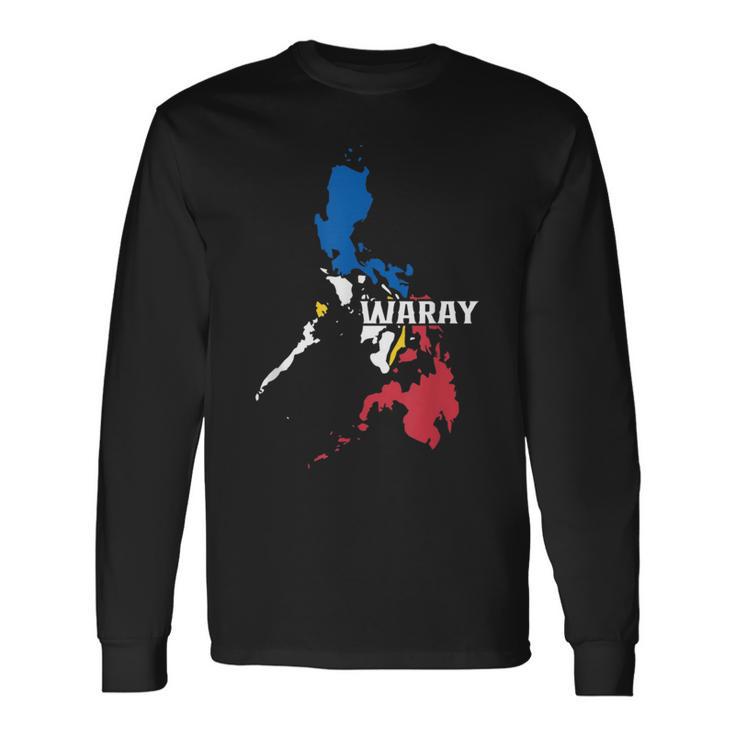 Waray For Eastern Visayas Filipinos Long Sleeve T-Shirt - Monsterry