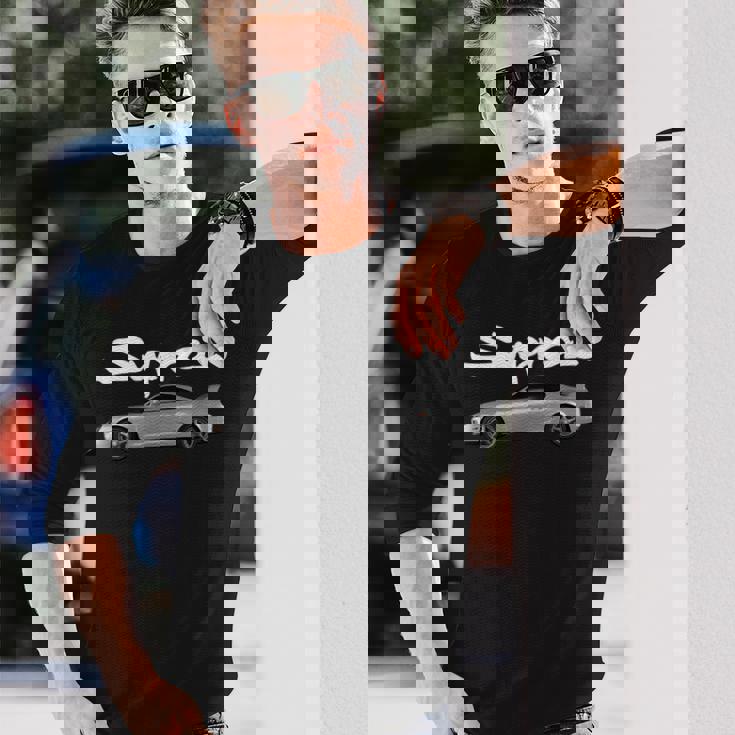 JDM MkIV Street Racing Supra Drag Drift Sports Car Tuning Long Sleeve T ...