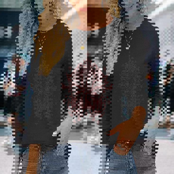 Biblically Accurate Archangel Gothic Church Seraph Long Sleeve T-Shirt ...