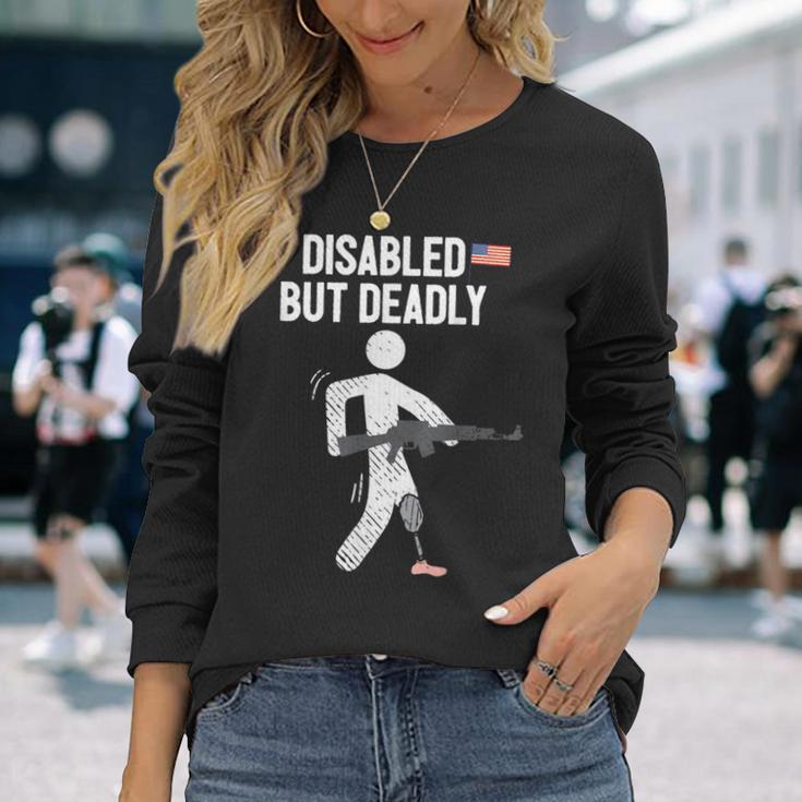 Disabled But Deadly Gun Lover Leg Amputee Legless One Legged Long ...