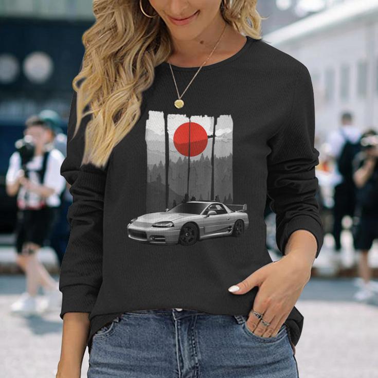 JDM 3000GT Car Tuning Japan Rising Sun Drift Long Sleeve T-Shirt ...