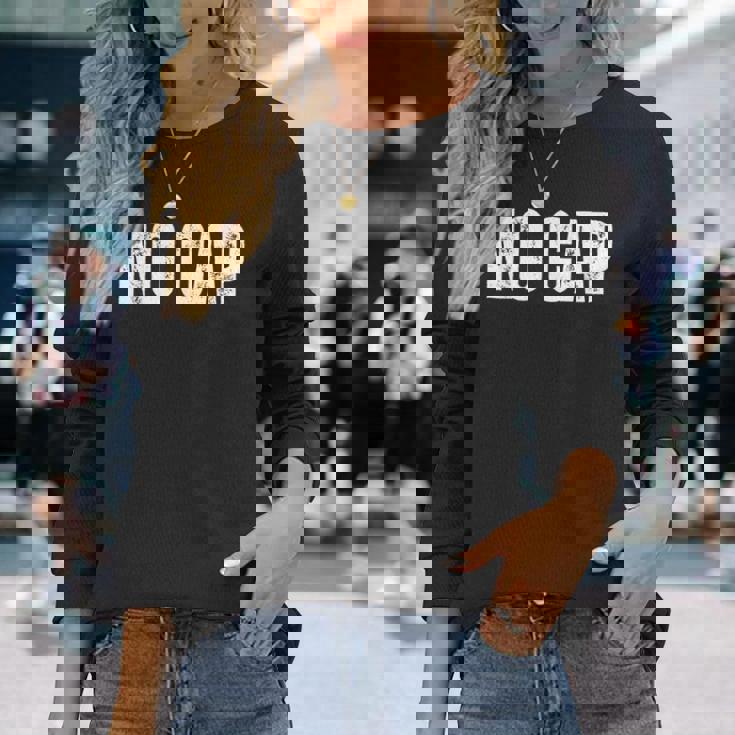 NO-CAP Gen-Z & Gen Alpha Slang Long Sleeve T-Shirt - Monsterry