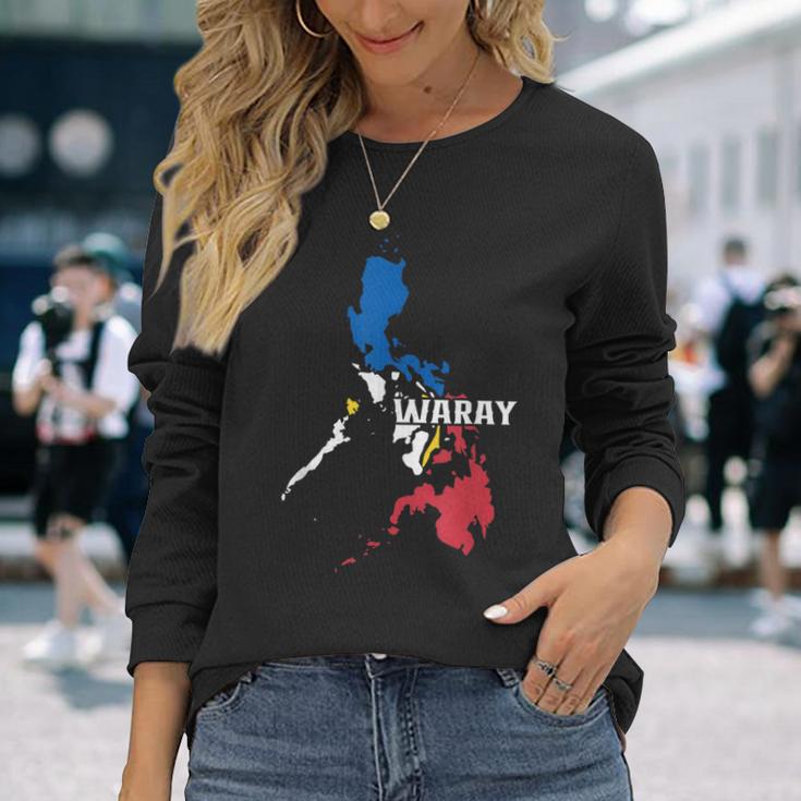 Waray For Eastern Visayas Filipinos Long Sleeve T-Shirt - Monsterry