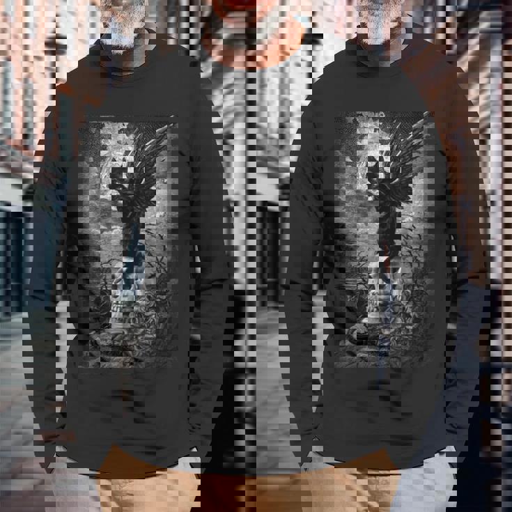 Evil Sphynx Cat Bat Skull Wicca Gothic Goth Witchcraft Witch Long ...