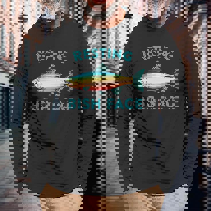 Resting Bish Face Fishing Meme Fish Pun Slang Phrase Premium Long ...