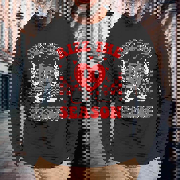 Rizz The Season Valentine's Day Rizzler God Meme Kids Long Sleeve T ...