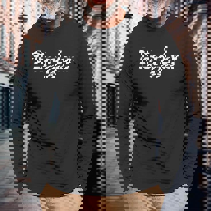 Rizzler Rizzler Meme Rizz God Skibidi Rizzler Long Sleeve T-Shirt - Monsterry