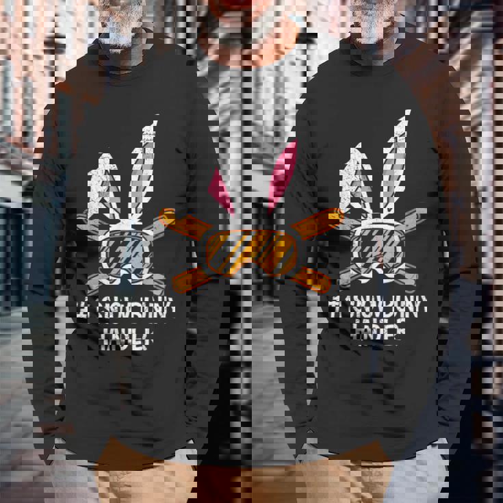 Snow Bunny Handler Number 1 Ski Bunnies Ski Apres Party Long Sleeve T ...