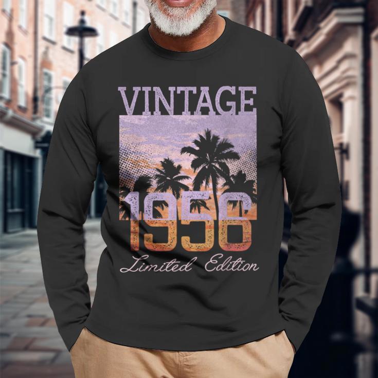 Vintage 1956 Limited Edition 68th Birthday 68 Year Old Long Sleeve T ...