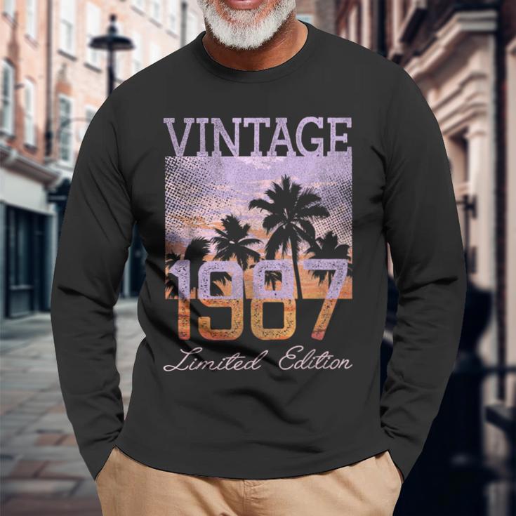 Vintage 1987 Limited Edition 37 Year Old 37th Birthday Long Sleeve T ...