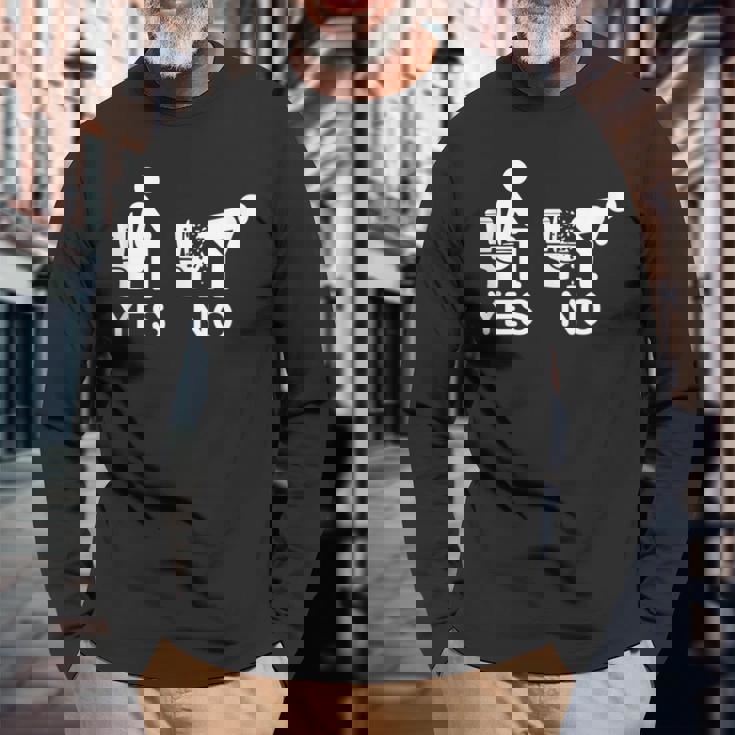 YesNo Pooping Etiquette Restroom Sign Bathroom Poop Tank Top Long ...