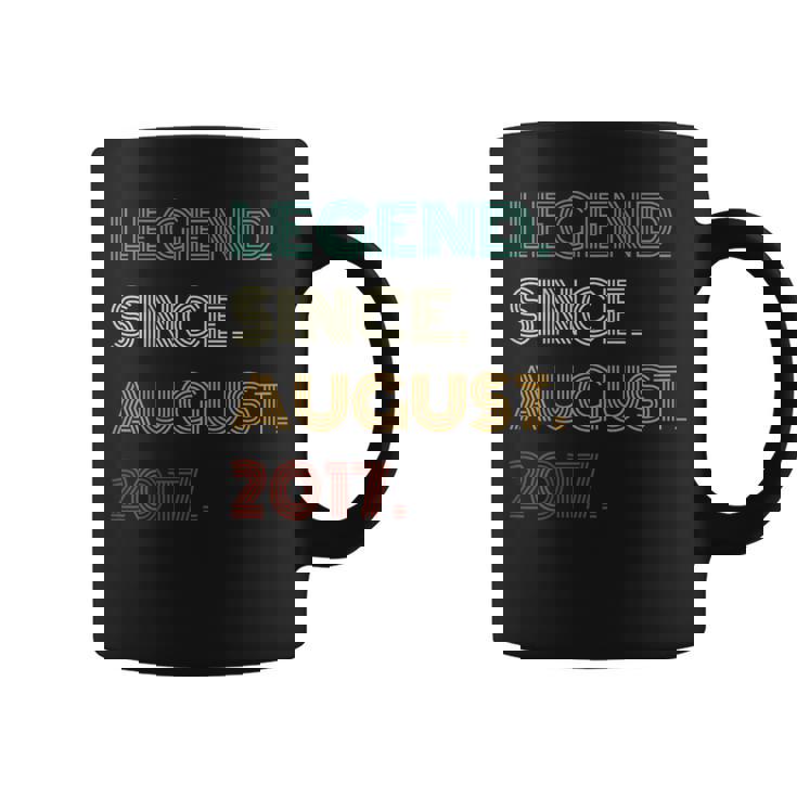 8 Years Old Legend Since August 2017 8Th Birthday Coffee Mug | Mazezy
