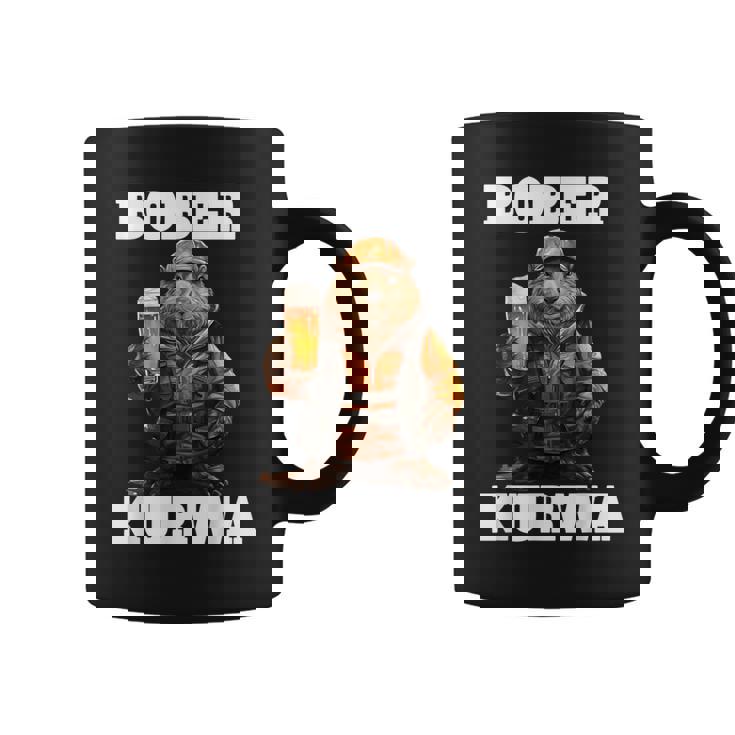 Bober Bobr BóBr Beaver Kurwa Meme Retro Memes Graphic Print Coffee Mug ...