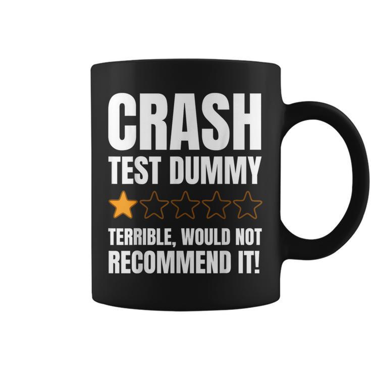Broken Bone Injury & Crash Test Dummy Graphic Print Coffee Mug ...