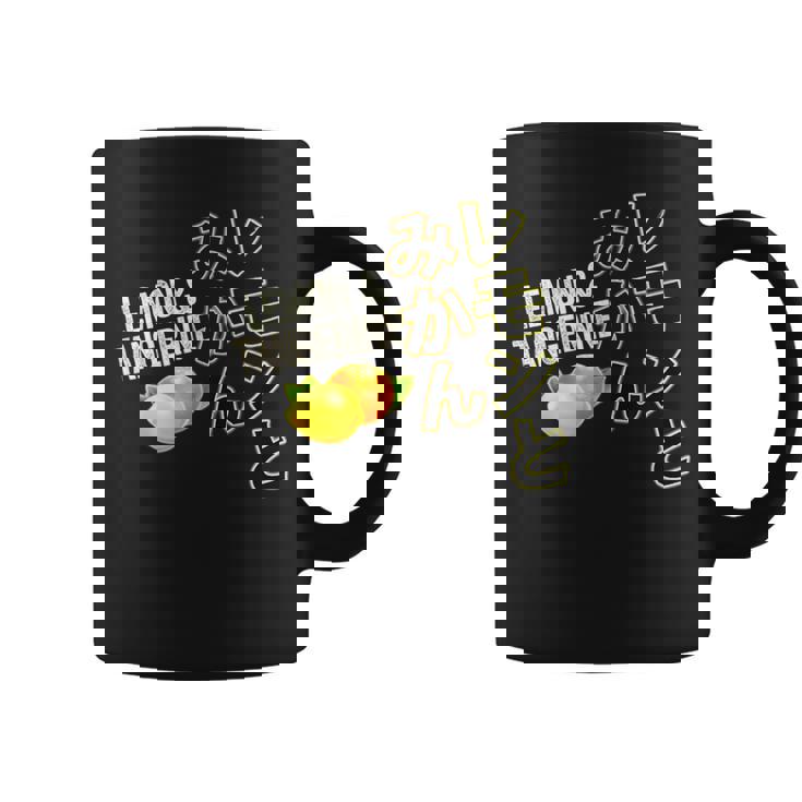 Bullet Train Lemon And Tangerine Character Movie Title Cards Coffee Mug ...