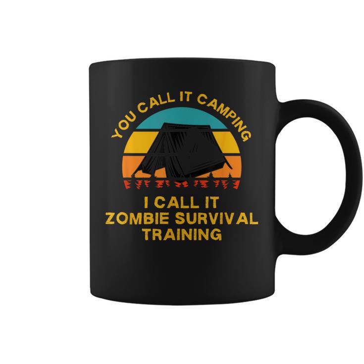 Camping Zombie Survival Training Apocalypse Short Sleeve Classic Fit ...
