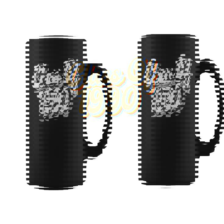 Class Of 1990 High School Reunion Vintage Graphic Print Coffee Mug ...