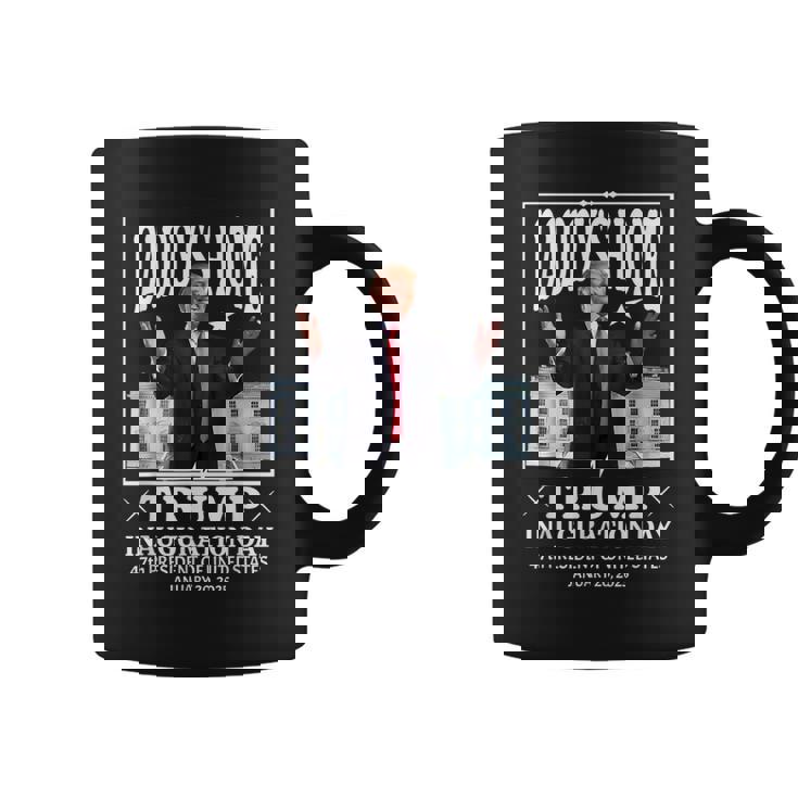 Daddy Home Donald Trump Inauguration Day 2025 Coffee Mug - Thegiftio