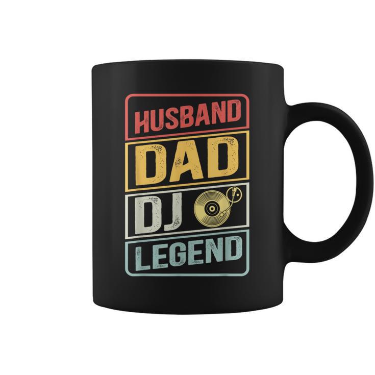 Dj Dad Music Player Husband Dad DJ Legend Retro Father's Day Graphic ...