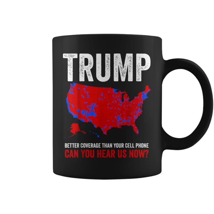 Election County Map 2024 Can You Hear Us Now Graphic Print Coffee Mug ...