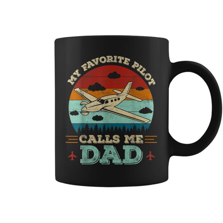My Favorite Pilot Calls Me Dad Funny Future Pilot Father Graphic Print ...