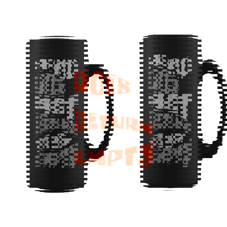 God's Word Does Not Return To Him Empty God's Promises Tank Top Graphic Print Coffee Mug - Monsterry