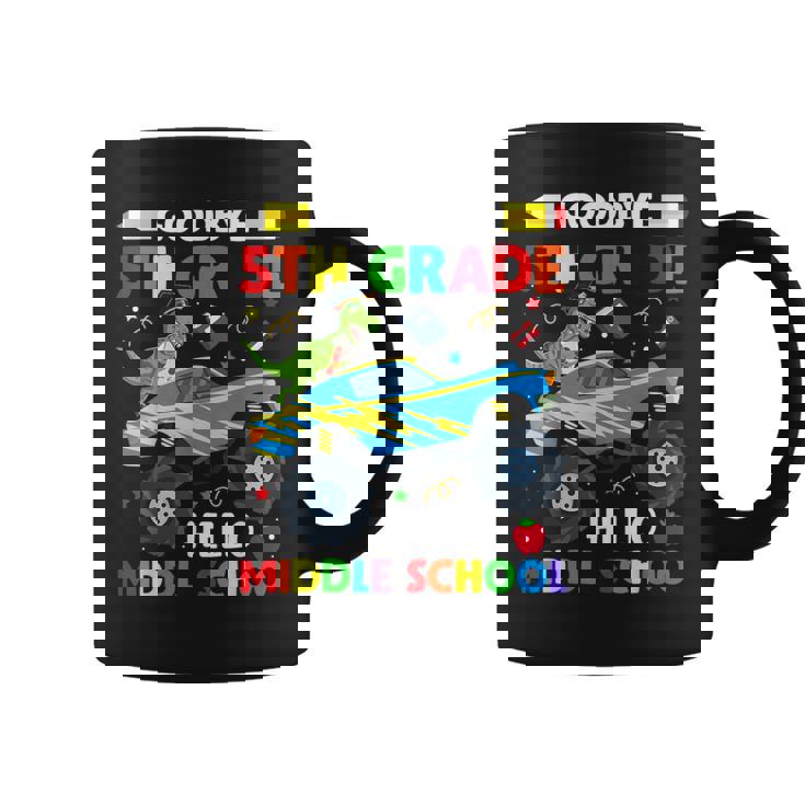 Goodbye 5th Grade Hello Middle School Graduation Class 2024 Graphic ...