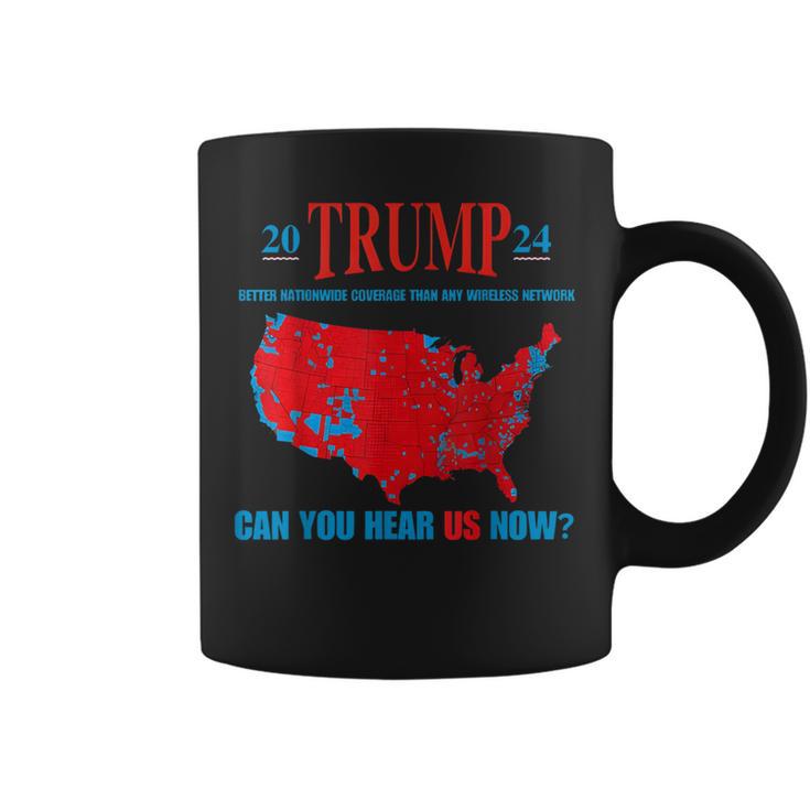 Can You Hear Us Now Election Map 2024 Graphic Print Coffee Mug ...