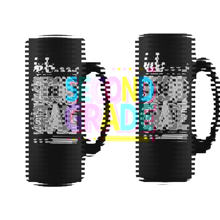 Hello Second 2nd Grade First Day Back To School 2024 Girls Graphic ...