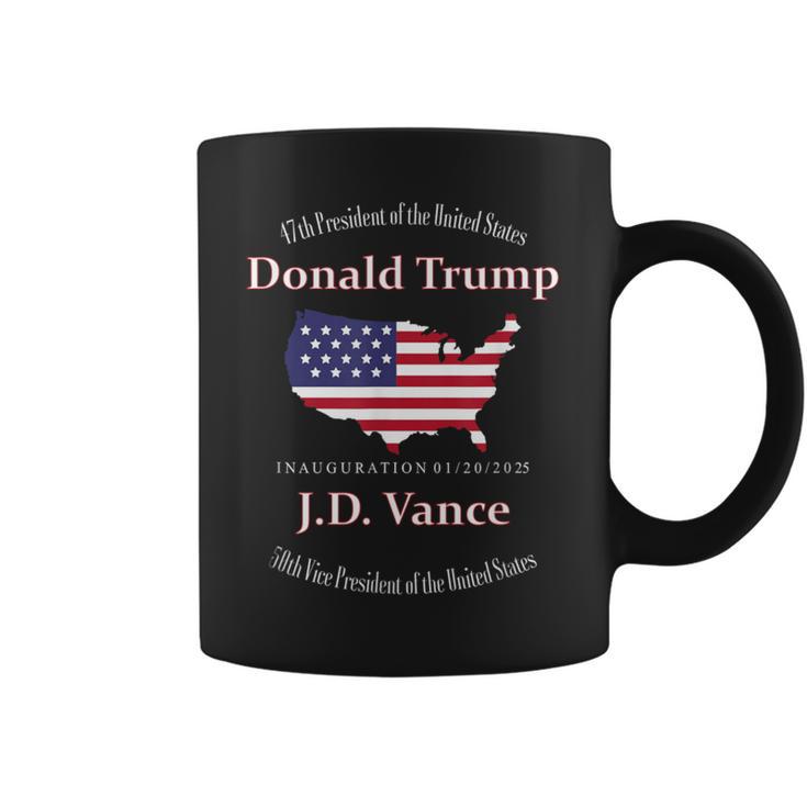 Inauguration Day 2025 And Donald Trump And 47Th President Coffee Mug ...
