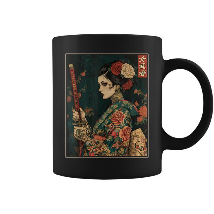 Japanese Gothic Samurai Art Woman With Katana Sword Graphic Print ...