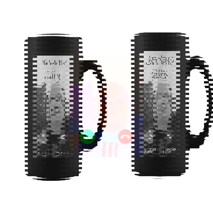 John Pork Is Calling Brainrot Graphic Print Coffee Mug - Monsterry AU