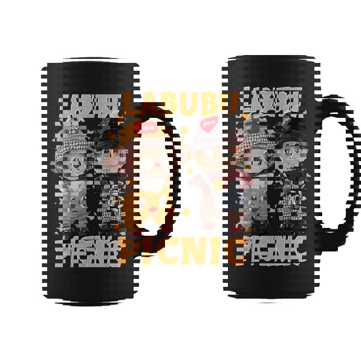 Labubu Cute Labubu Picnic And Friends Meme Graphic Print Coffee Mug ...