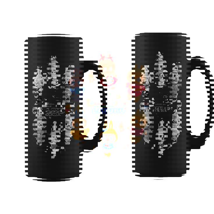 Labubu The Monsters Pink Merry Christmas Graphic Print Coffee Mug ...