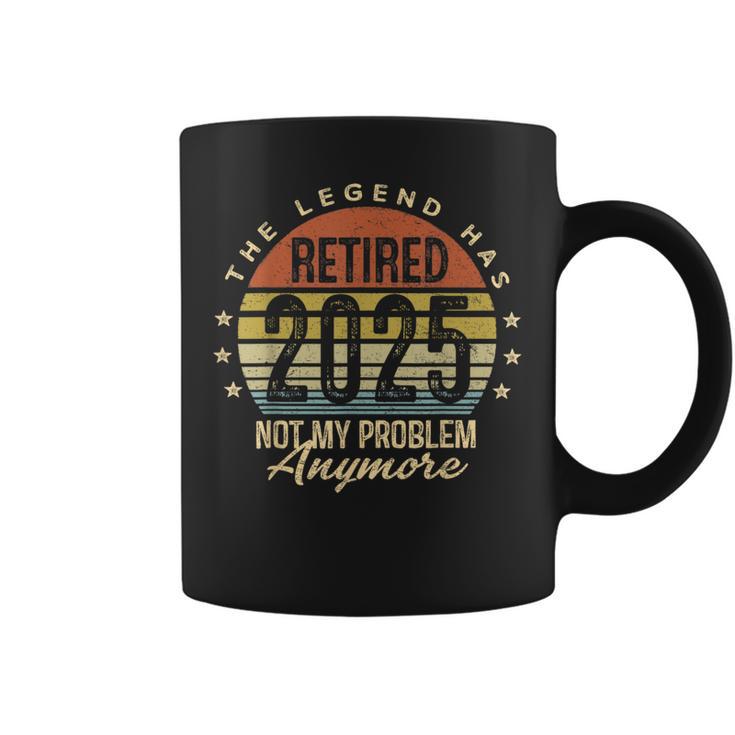 Legend Has Retired 2025 Not My Problem Anymore Retirement Graphic Print ...