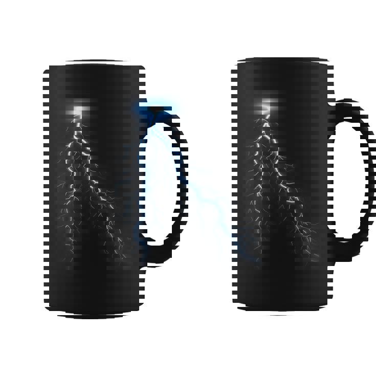 Lightning Thunder Lightning Bolt Storm Strikes Graphic Print Coffee Mug ...