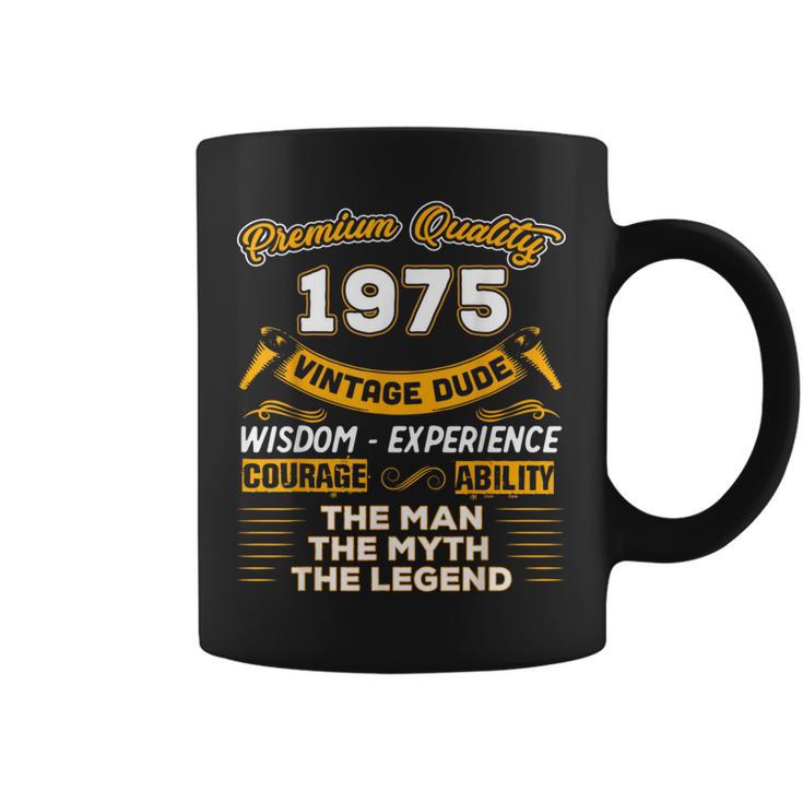 The Man Myth Legend 1975 50Th Birthday 50 Years Old Coffee Mug | Mazezy