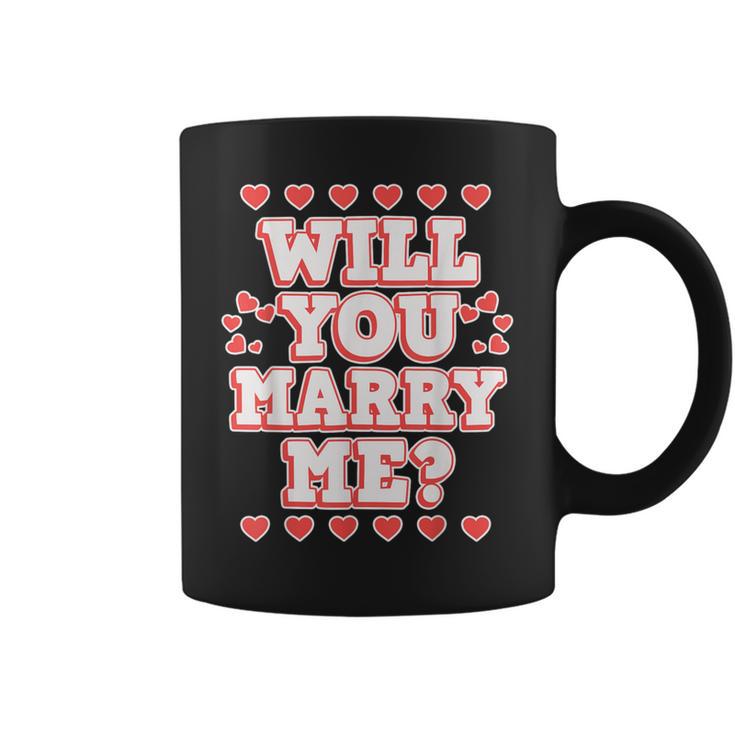 Marriage Proposal Design For Valentine's Day Will You Marry Me Graphic ...