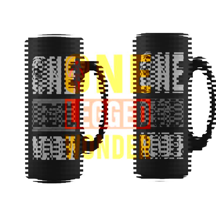 One Legged Wonder Amputee Humor Amputee Jokes Amputation Graphic Print ...