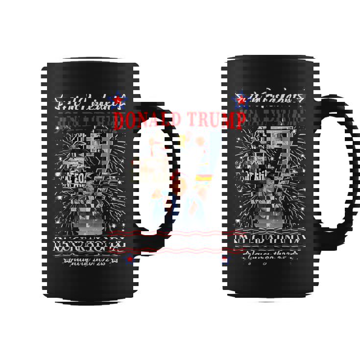 President Donald Trump Inauguration Day 2025 Memorabilia Fla Coffee Mug ...