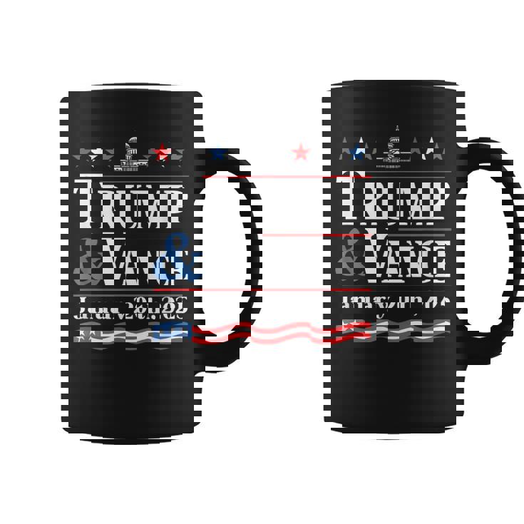 President Trump & Vance Inauguration Day 2025 Coffee Mug | Mazezy