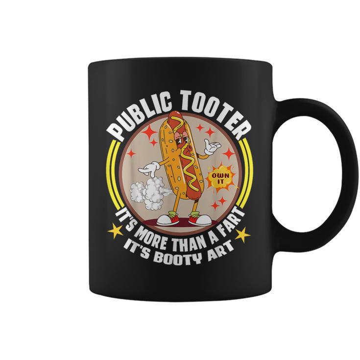 Public Tooter Inappropriate Embarrassing Adult Humor Coffee Mug - Monsterry
