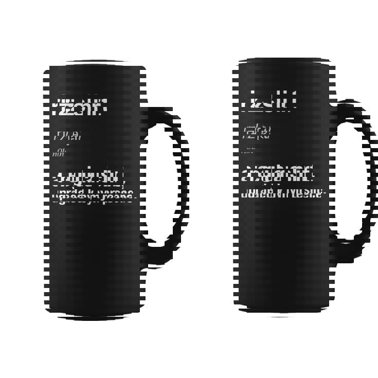 Rizz Tshirt Rizzing Charming Rizzed Humor Charisma Graphic Print Coffee ...