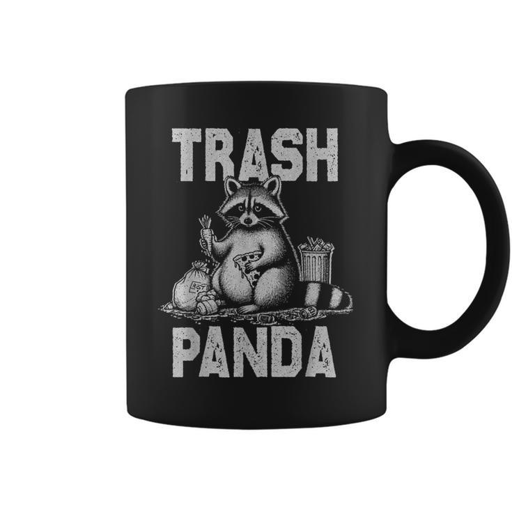 That Says Trash Panda Raccoon Eating Garbage Coffee Mug - Monsterry AU