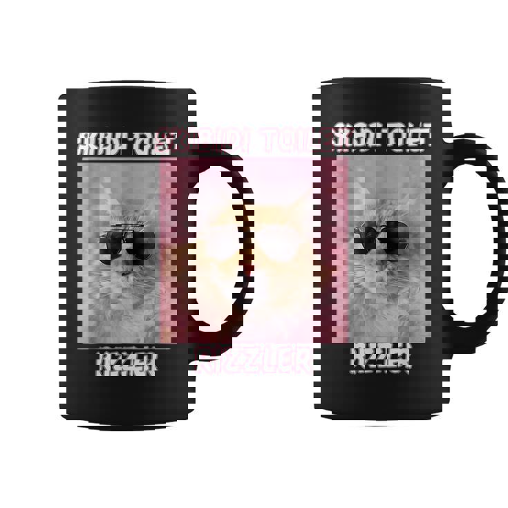 Skibidi Toilet Rizzler Meme Memes Internet Memes Genz Coffee Mug - Seseable