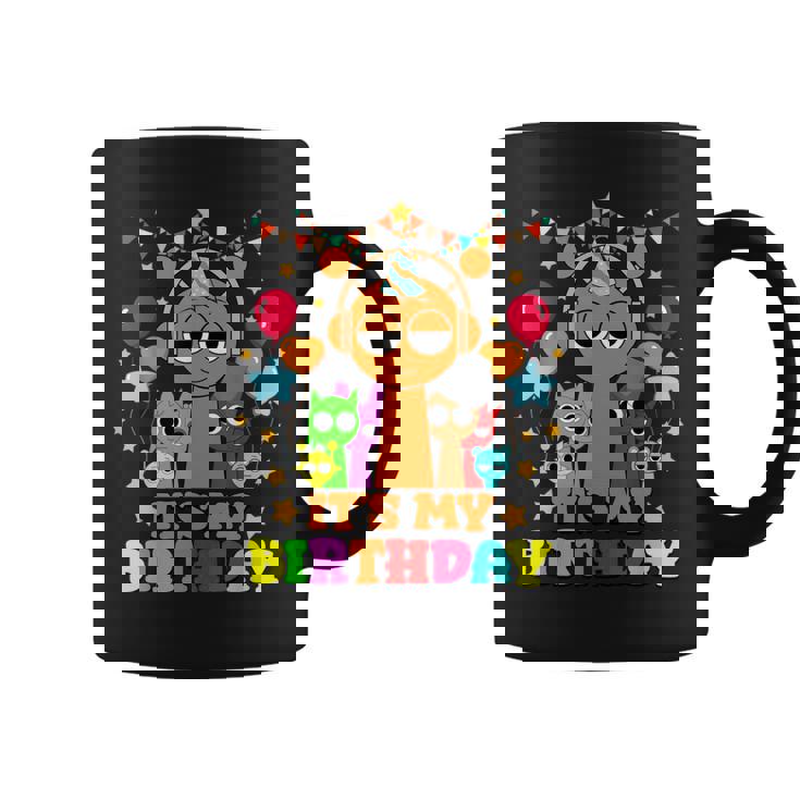 Sprunki Birthday It's My Birthday Sprunki Party Bday Theme T-Shirt | Mazezy