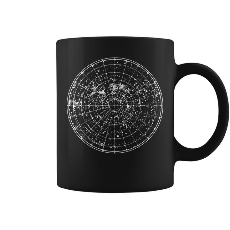 Vintage Diagram Star Chart Map Night Sky Blueprint Space Graphic Print ...