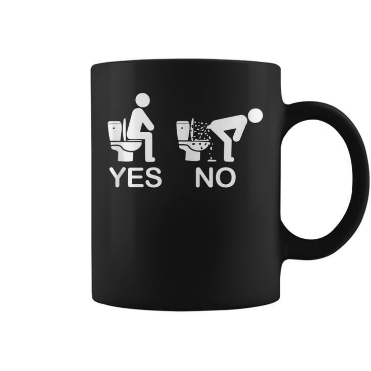 YesNo Pooping Etiquette Restroom Sign Bathroom Poop Tank Top Graphic ...