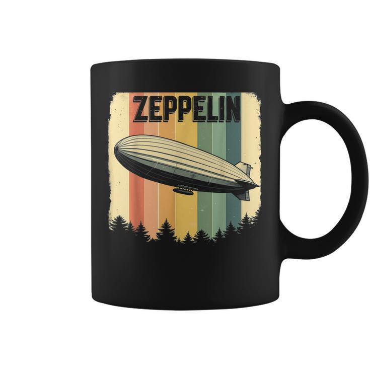 Zeppelin T Zepelin Vintage 70S 80S Dirigible Airship Coffee Mug | Mazezy