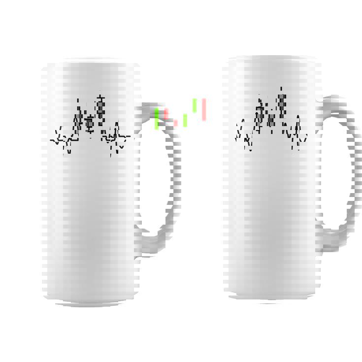 Forex Or Stock Trader Candlestick Chart Heartbeat Graph Graphic Print ...